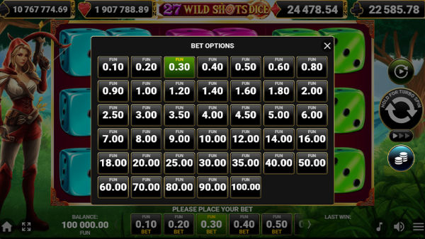 27 Wild Shots Dice Slot Review & Free Demo