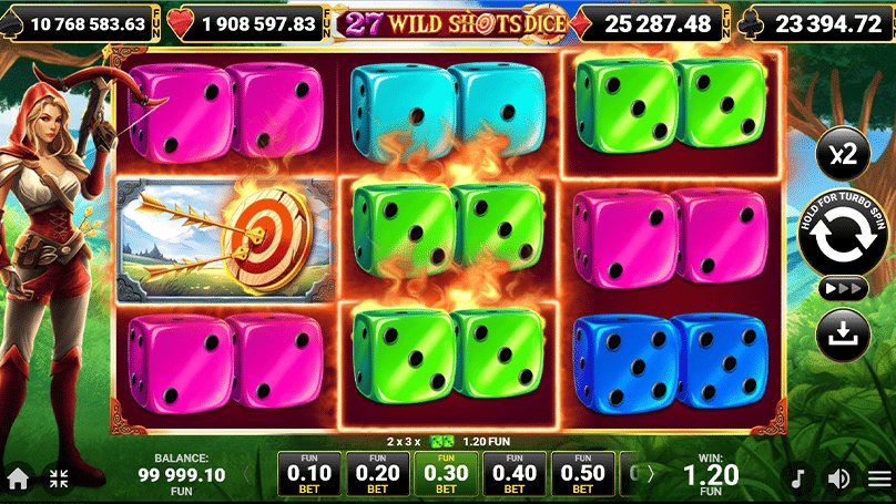 27 Wild Shots Dice Slot Review & Free Demo