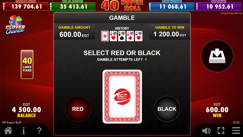 40 Super Roll Slot by EGT Digital | Review and Demo Play
