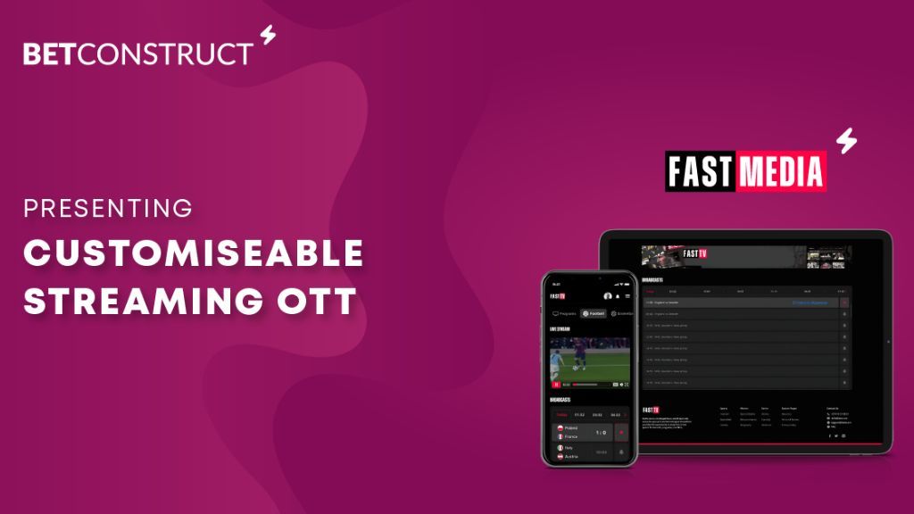 BetConstruct introduces the OTT platform