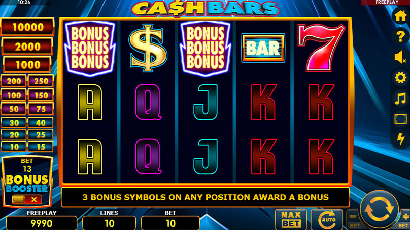 Cash Bars Online Slot Review and Free Demo