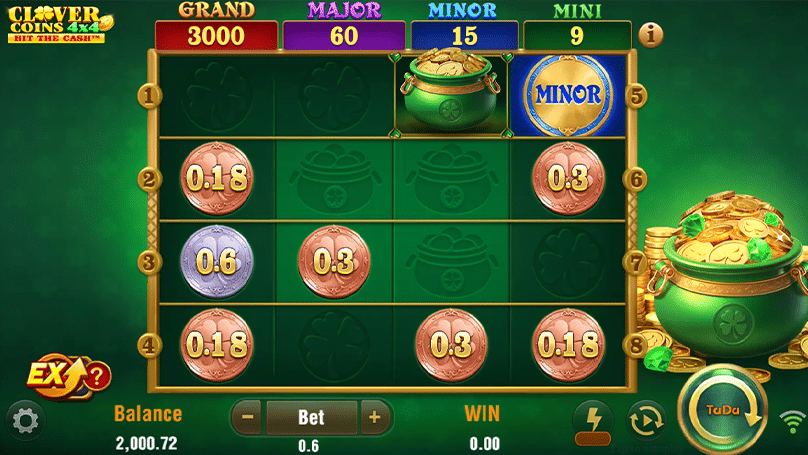 Clover Coins 4x4 Slot Review & Free Demo | TaDa Gaming
