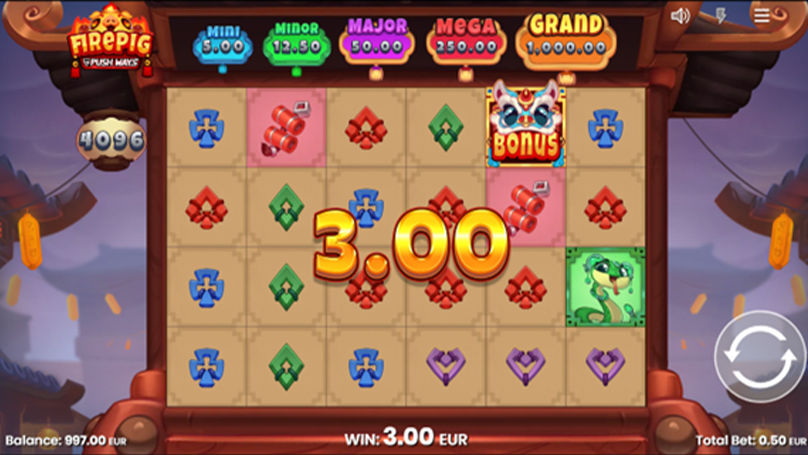 Fire Pig Push Ways Slot Review & Demo