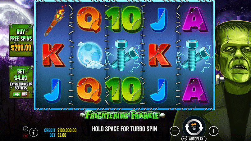 Frightening Frankie Slot Review & Demo | Pragmatic Play