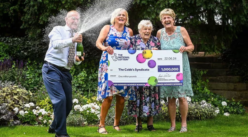 UK Cobb family's sensational lottery syndicate win