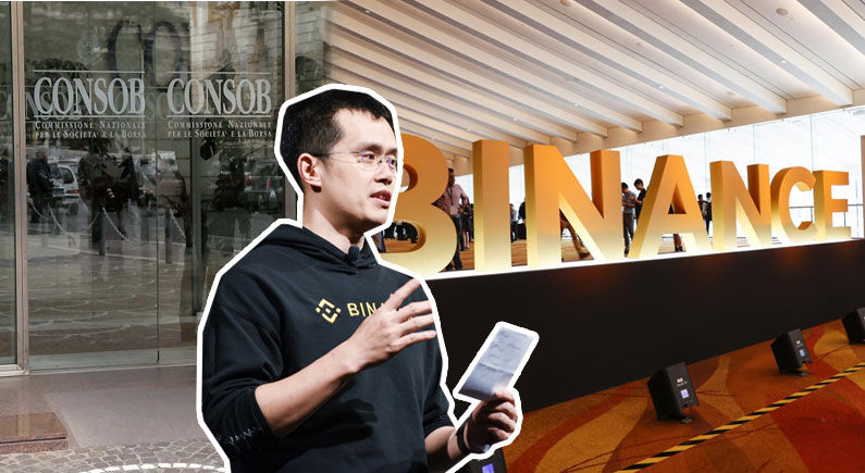 Italian regulator joins countries in Binance warnings - SigmaPlay