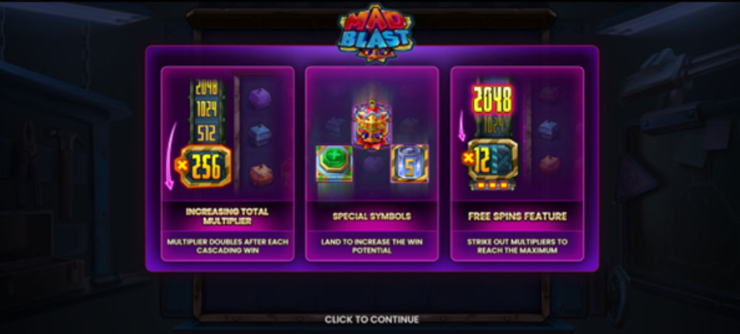 Mad Blast | Slot Review & Demo