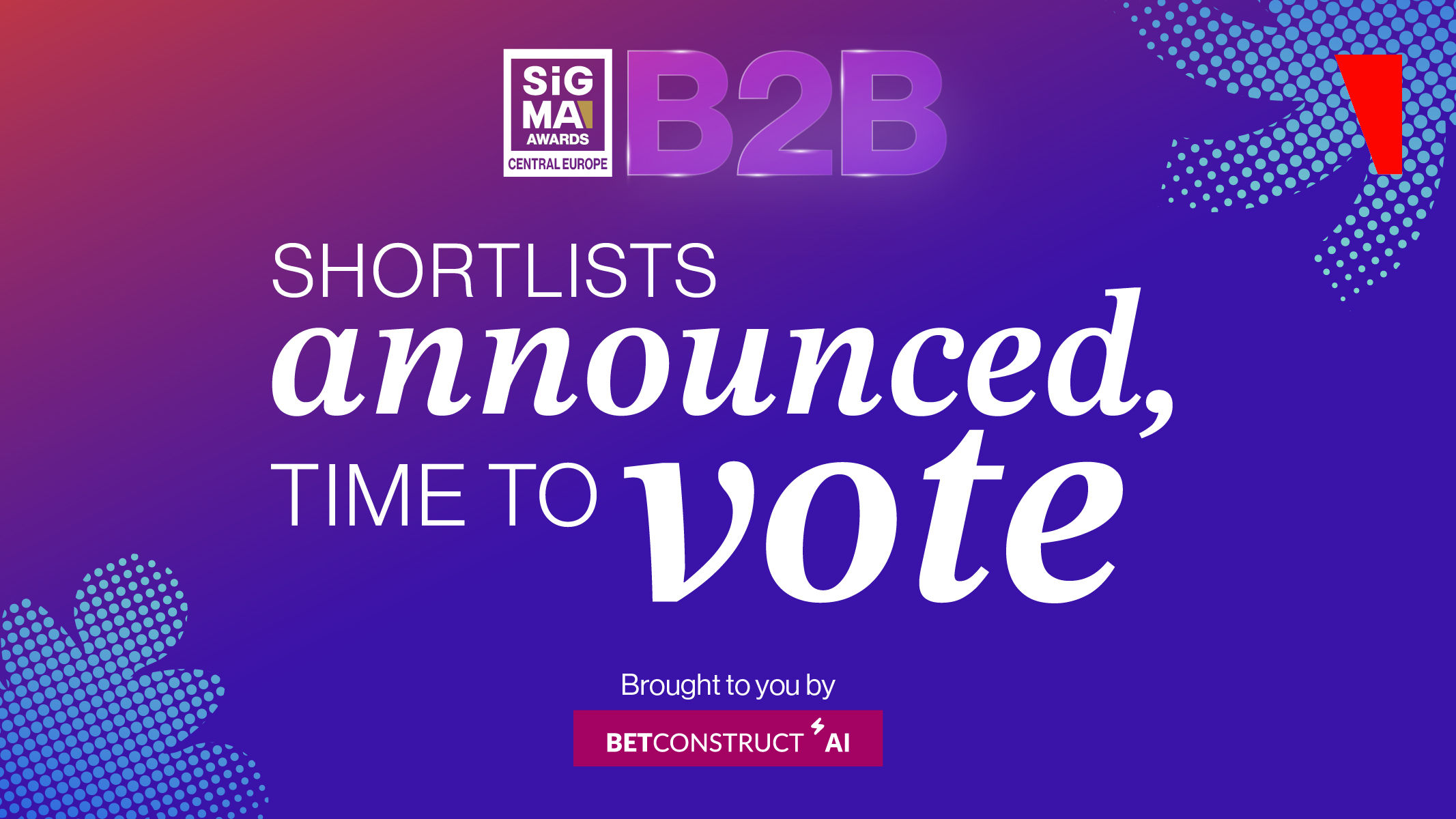 SiGMA Central Europe B2B Awards 2025 shortlist announced