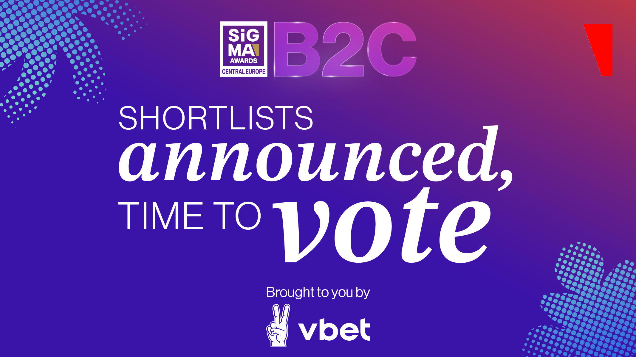 SiGMA Central Europe 2025 B2C Awards shortlist announced