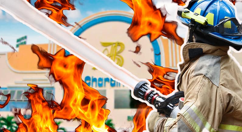 Fire ravages part of Bingo Charaima on Margarita Island - SigmaPlay