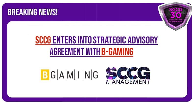 SCCG to provide advisory, development services to BGAMING - SigmaPlay