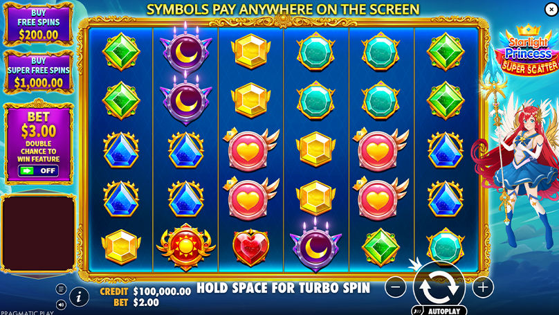Starlight Princess Super Scatter Slot Review | Pragmatic Play