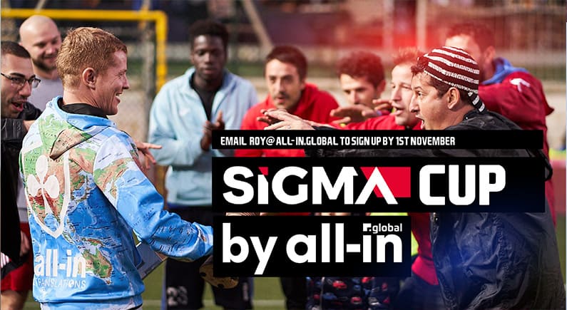 SiGMA Cup by All-in Global kicks off on the 15th November - SigmaPlay