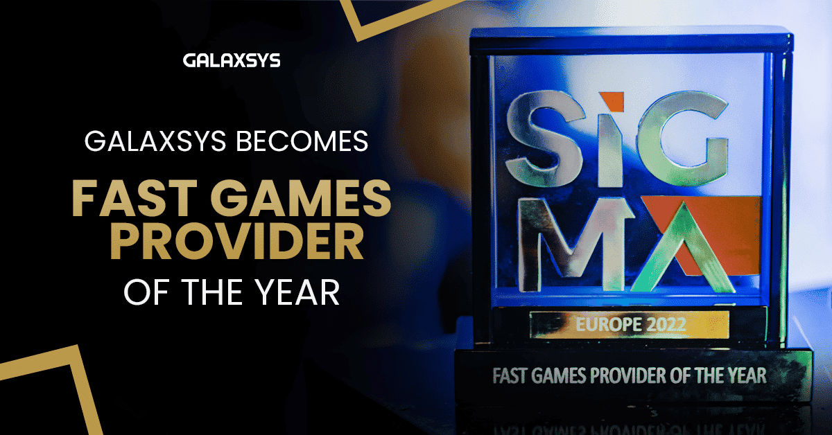 Galaxsys becomes the fast games provider of the year at SiGMA Europe ...