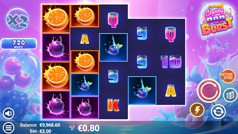 CherryPop Burst Slot Review and Demo Play