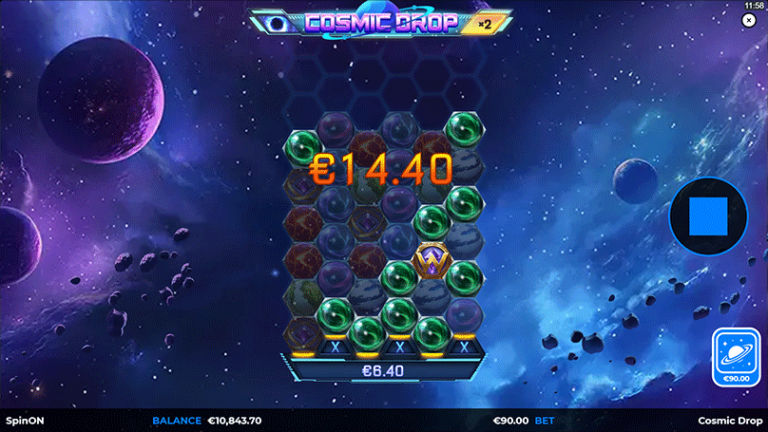 Cosmic Drop Slot Review and Free Demo | SpinOn