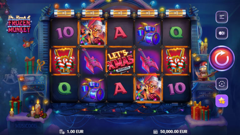 Dr. Rock & Frozen Monkey Slot Review & Demo Play