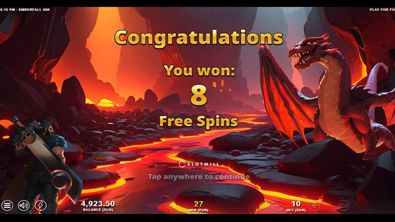 Emberfall 40K Slot Review | Slotmill