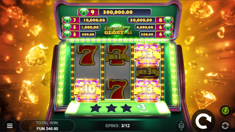 Emerald Glory 7s by Kalamba Games | Slot Review & Demo