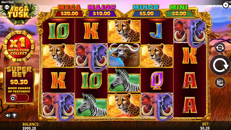 Mega Tusk Slot Review & Free Demo | IGT
