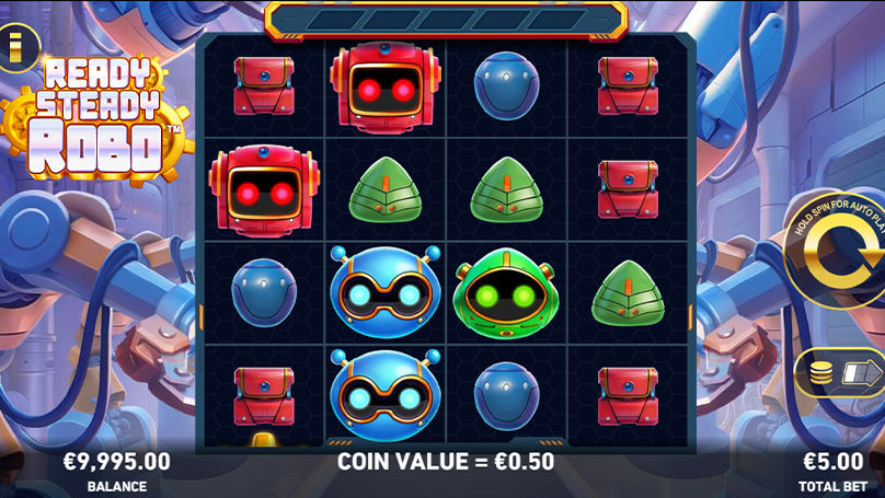 Ready, Steady, Robo Slot Review & Demo | Playtech