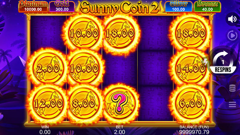Sunny Coin 2: Hold the Spin Slot Review | Multi-Level Free Spins