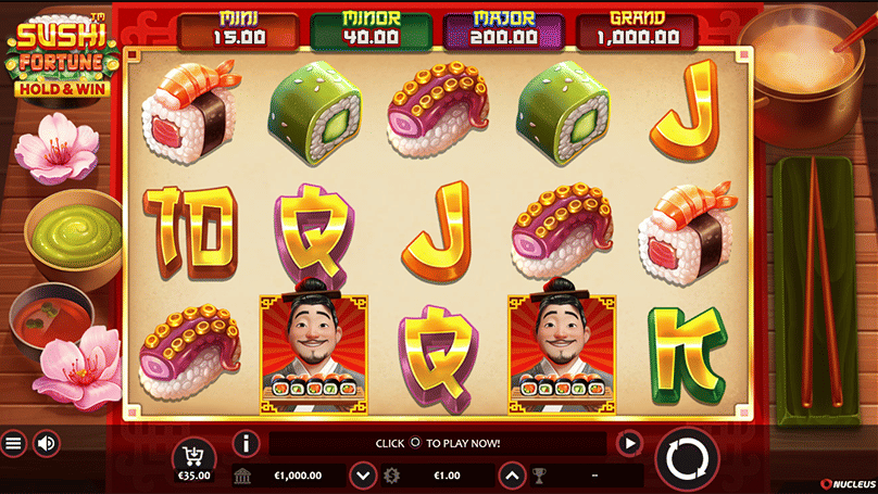 Sushi Fortune - Hold & Win Slot Review and Free Demo