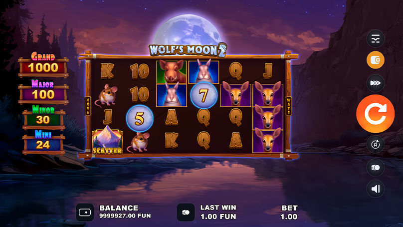 Wolf’s Moon 2 by Zillion Games | Slot Review & Free Demo